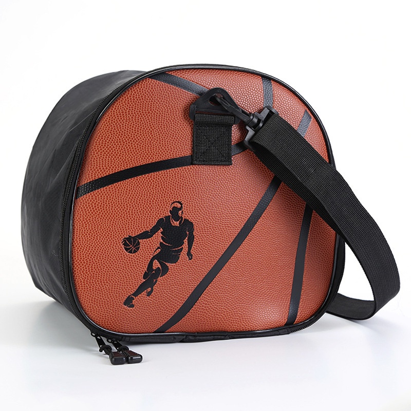 Waterproof Leather Basketball Storage Bag Sports Bag Large Capacity ...