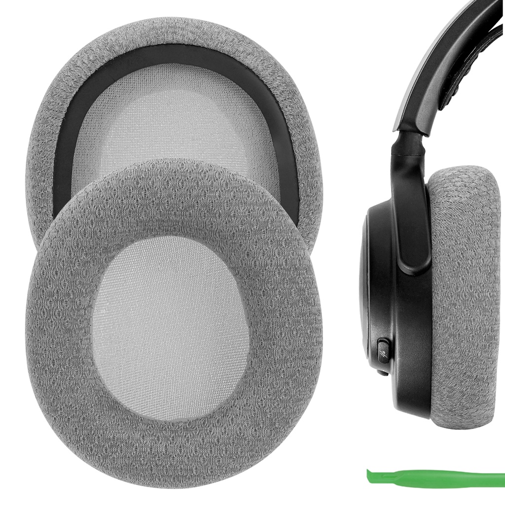 Geekria Mesh Fabric Replacement Ear Pads for SteelSeries Arctis Nova ...