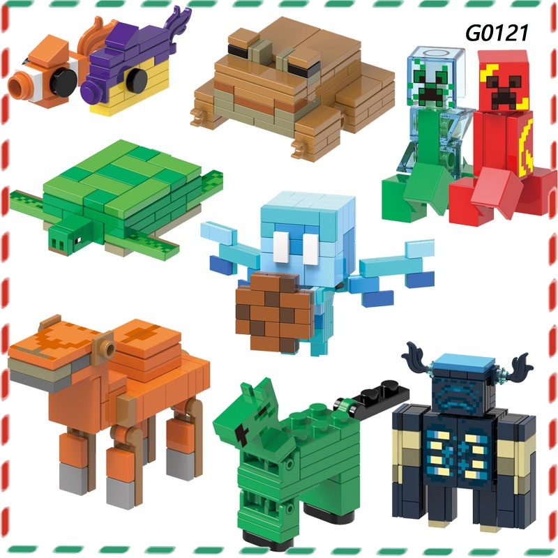 Assembled Building Blocks model toys Children's Toys Minecraft Camel ...