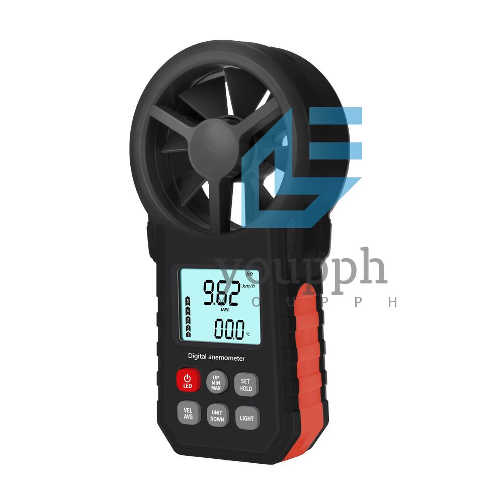 Handheld Anemometer Portable Wind Speed Meter CFM Meter Wind Gauge with ...