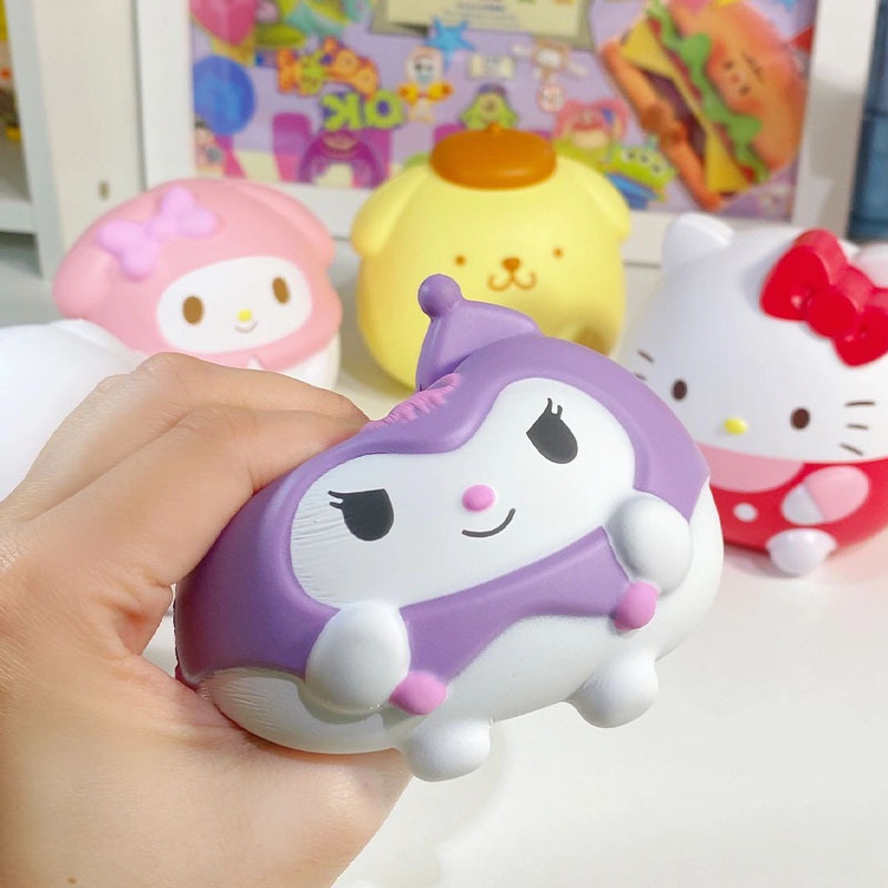 Sanrio Stress Relief Toys Hello Kitty Cinnamoroll Kuromi My Melody ...