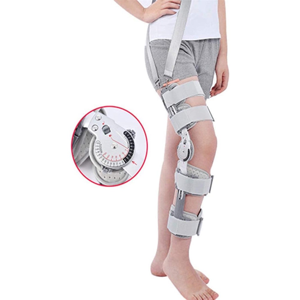 Folding Knee Support with Straps, Adjustable Post-Surgery Patella ...