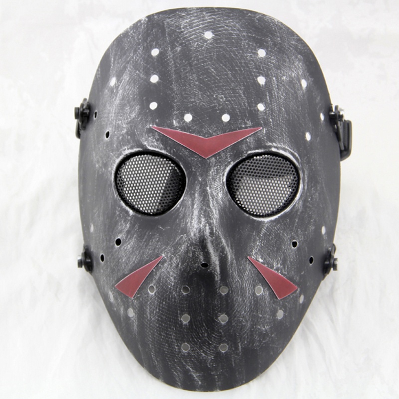 Jason Hockey Skull Full Face Tactical Mask Cosplay Halloween Party ...
