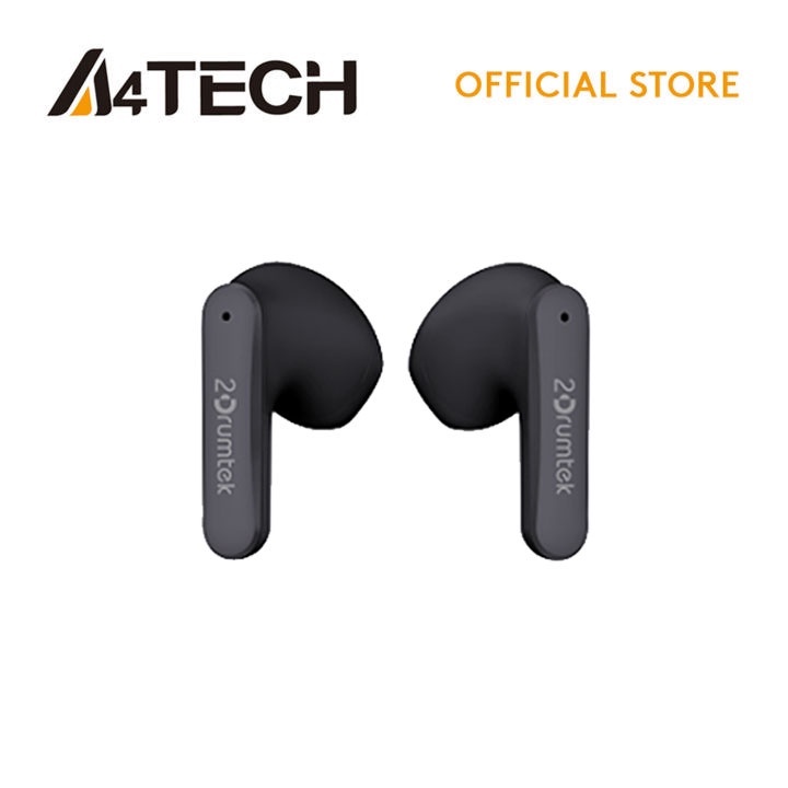 A4Tech B20 2Drumtek Bluetooth v5.2 Wireless In Ear Earphone - Ash Grey ...