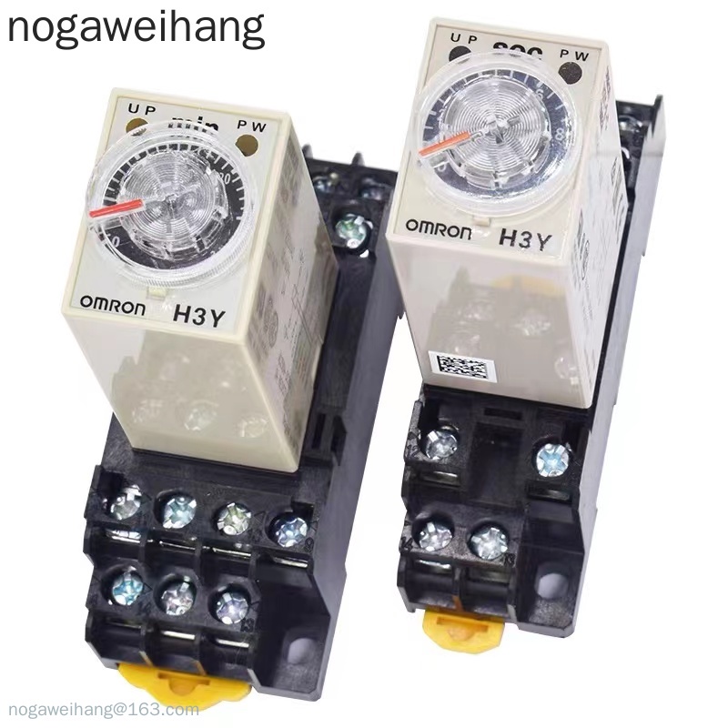 Omron Time relay H3Y-2 electrifying delay DC24V/12V AC220V/110(with base) | Shopee Philippines