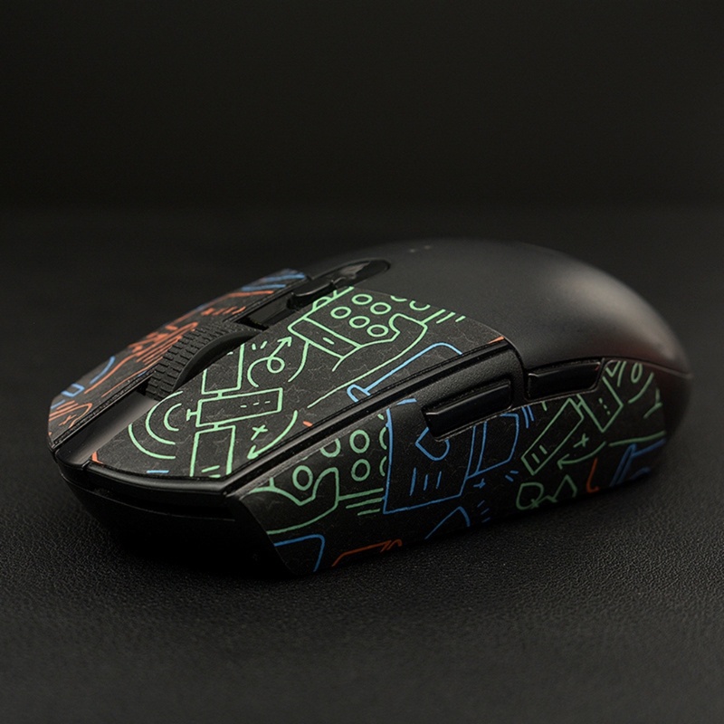 NERV Mouse Skin for G304 G102 Gaming Mouse Side Sticker Anti-Slip Grip ...