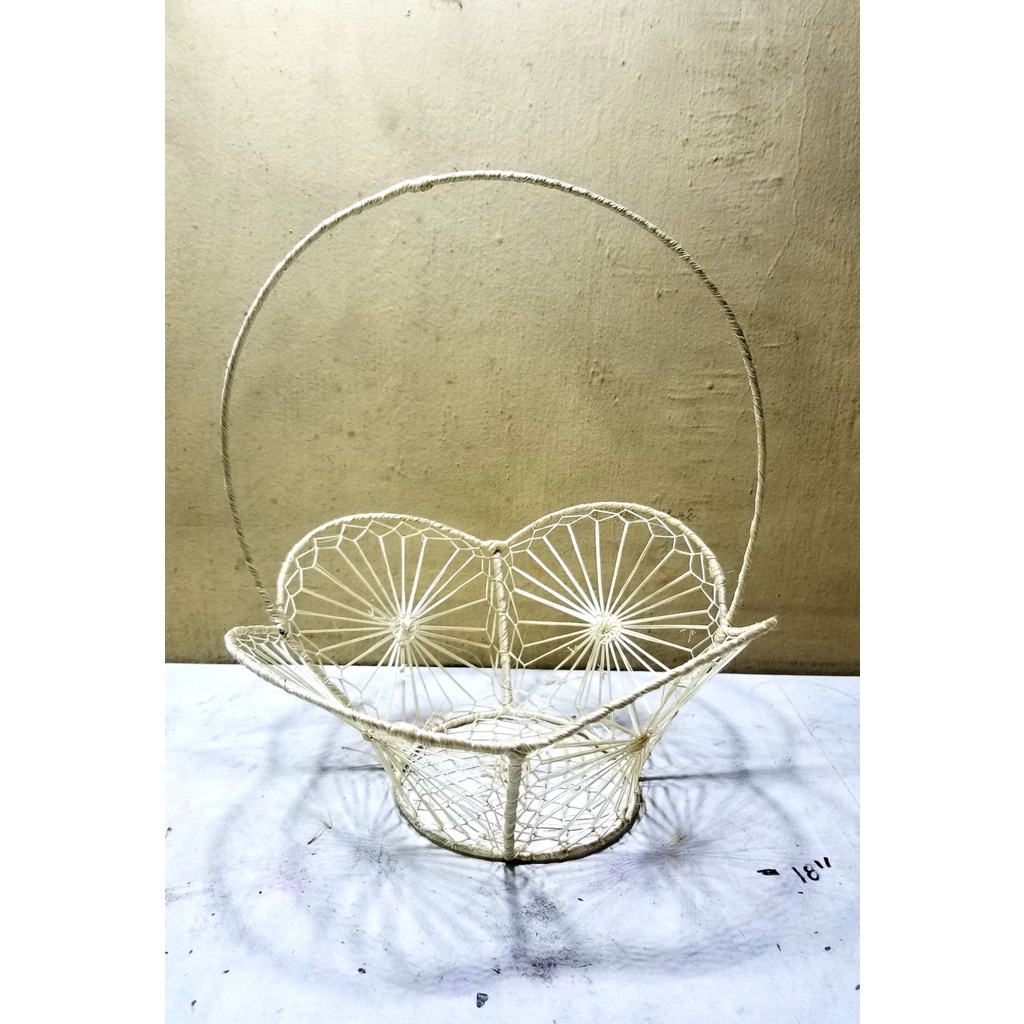 Abaka made flower girl basket DRIED FLOWER BAZAAR | Shopee Philippines