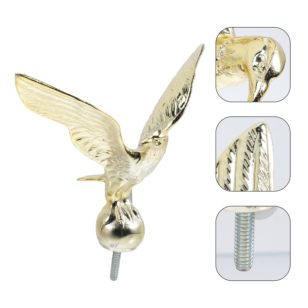 Eagle Alloy Eagle Finial For Flag Pole Eagle Flag Topper Flagpole ...