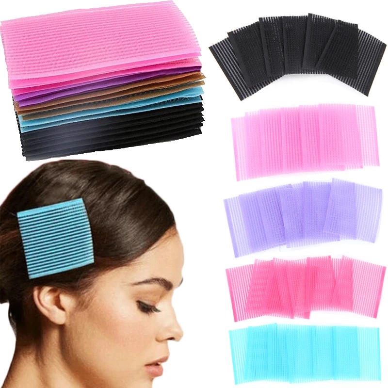 6Pcs Magic Bangs Sticker/Square Broken Hair Stickers/Makeup Sticker Pad ...