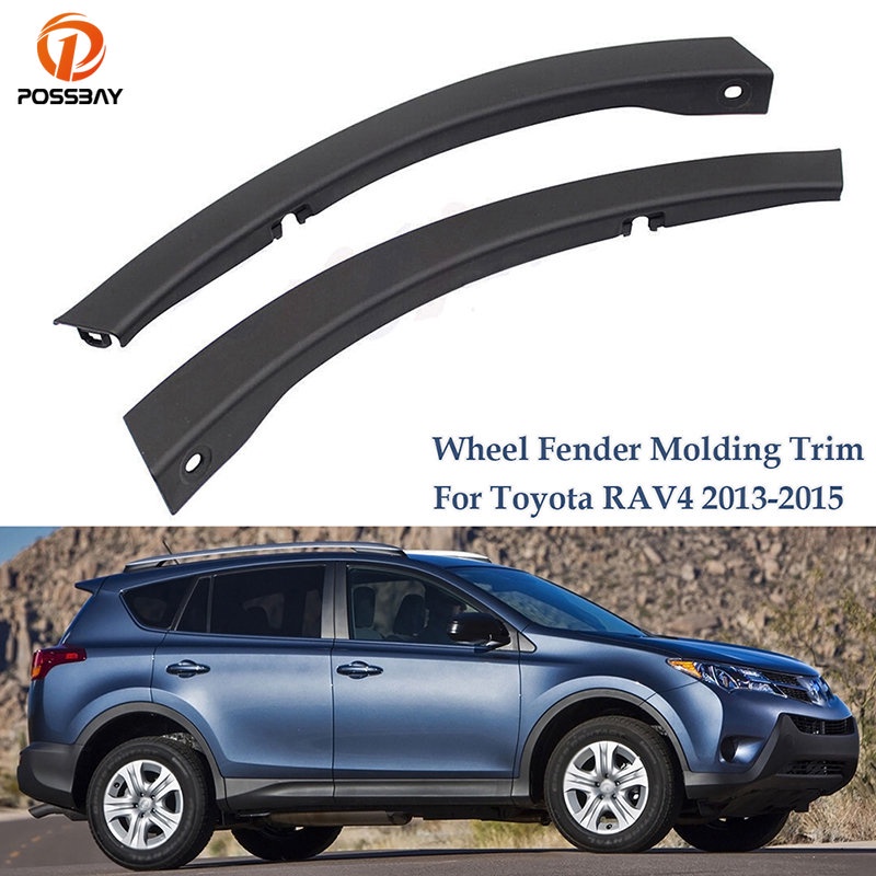 [IN Stock Store] 1 Pair Front Bumper Wheel Fender Molding Trim For ...