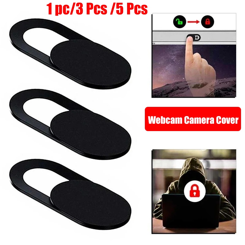 1-5 Pcs Slide Webcam Cover Phone Camera Macbook Tablet Anti-Peeping ...