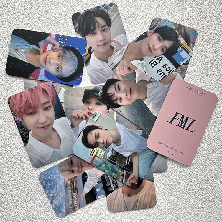 13pcs/set SEVENTEEN 10th MIni Album FML Photocards Lomo Cards Kpop Postcards Special Collection ...