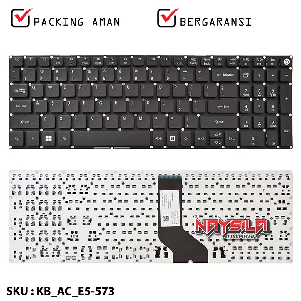 Acer Aspire 5 A515-51 A515-51G A517-51 A517-51G A315-21 A315-41 A315-31 A315-51 A315-53 / E5-573 ...