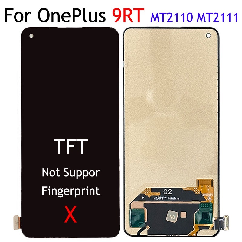 TFT Black 6.62 " For OnePlus 9RT 5G 1+9 RT MT2110 MT2111 LCD Display ...