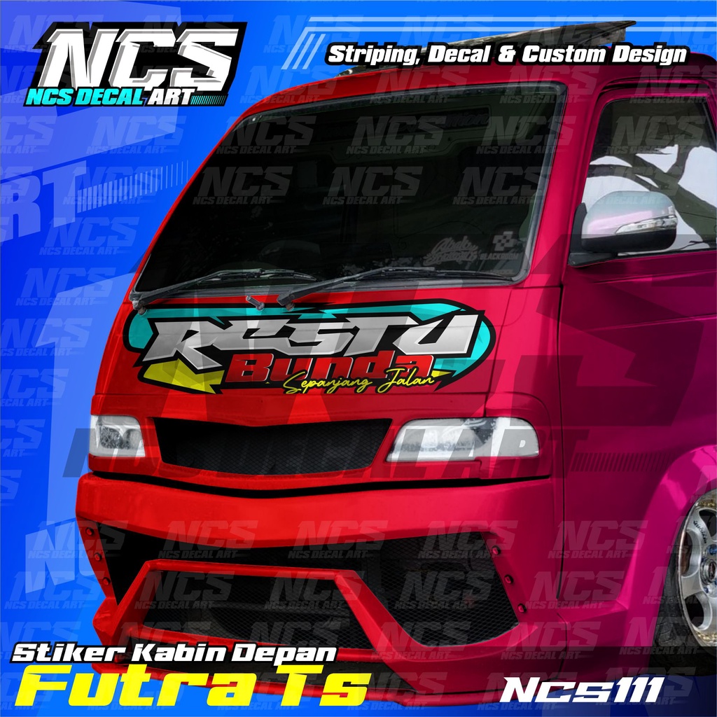 Front Cabin Sticker All Pick Up Pick Up L300, FUTURA, GRANMAX, CARRY/TS ...