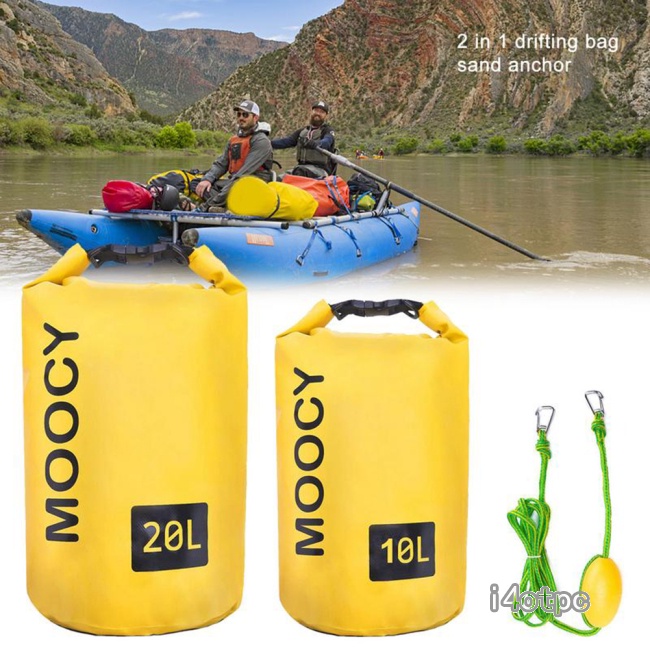 i4otpc 10l/20l 2-in-1 Floating Bag Sand Anchors High Visibility Heavy ...