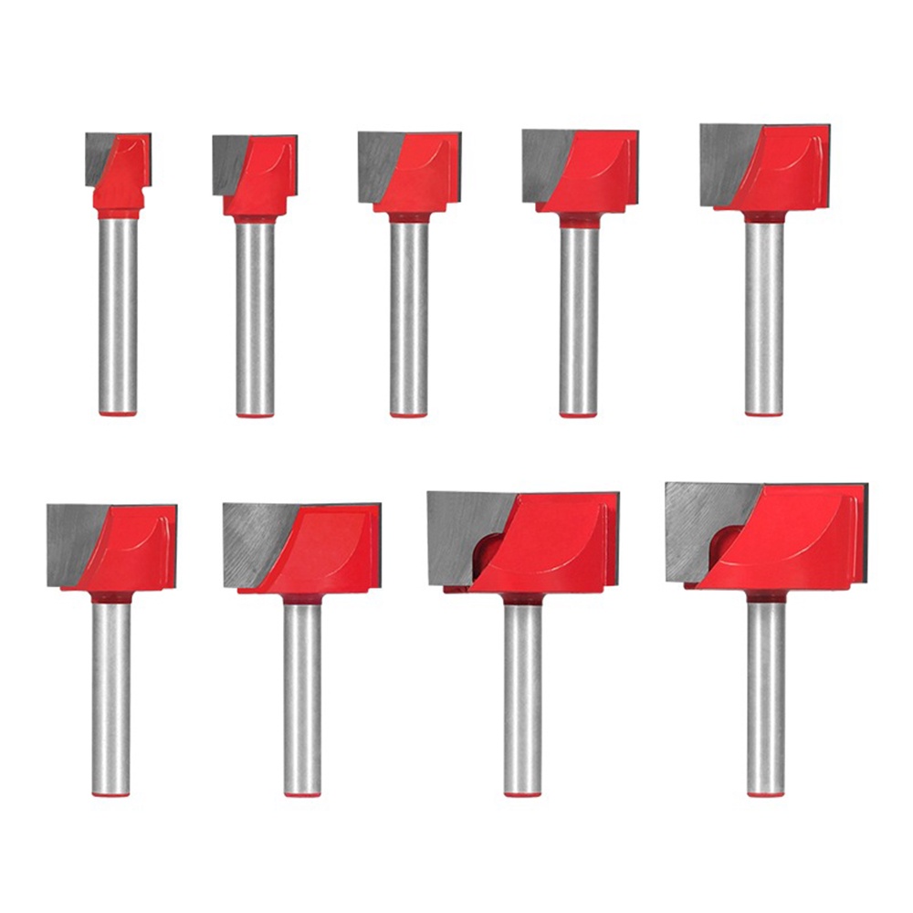 6mm Shank Surface Planing Bottom Cleaning Wood Milling CNC Cutter ...