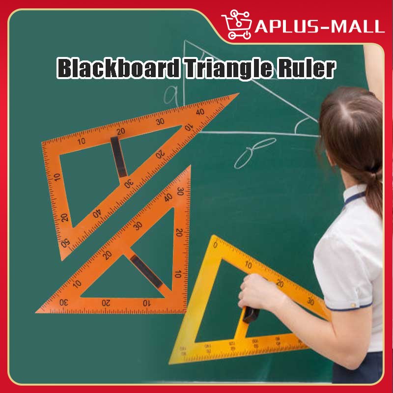 2Pcs/set Blackboard Triangle Ruler Professional - 30x60 And 45x90 ... 2Pcs/set Blackboard Triangle Ruler Professional - 30x60 And 45x90 ...