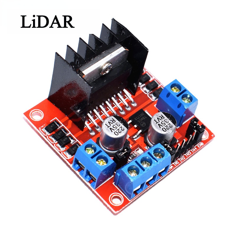 L298N Driver Board Module L298 Stepper Motor Smart Car Robot Breadboard ...