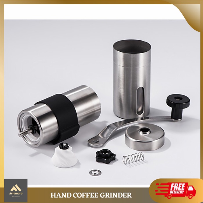 Mini hand manual coffee grinder mill - manual coffee grinder | Shopee ...