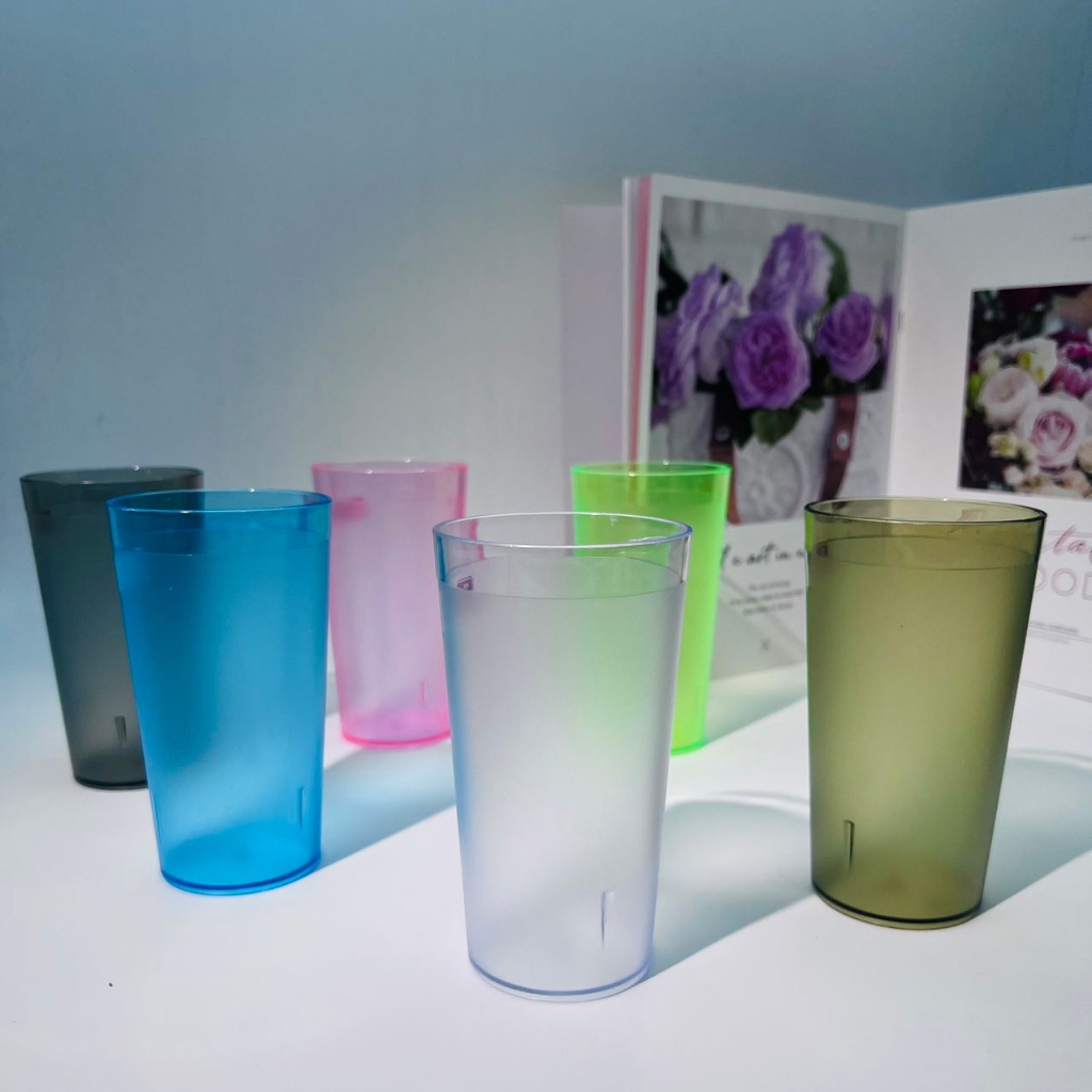 MC Mart】 NonToxic High Grade Acrylic Plastic Drinking Glass Water Cup ...