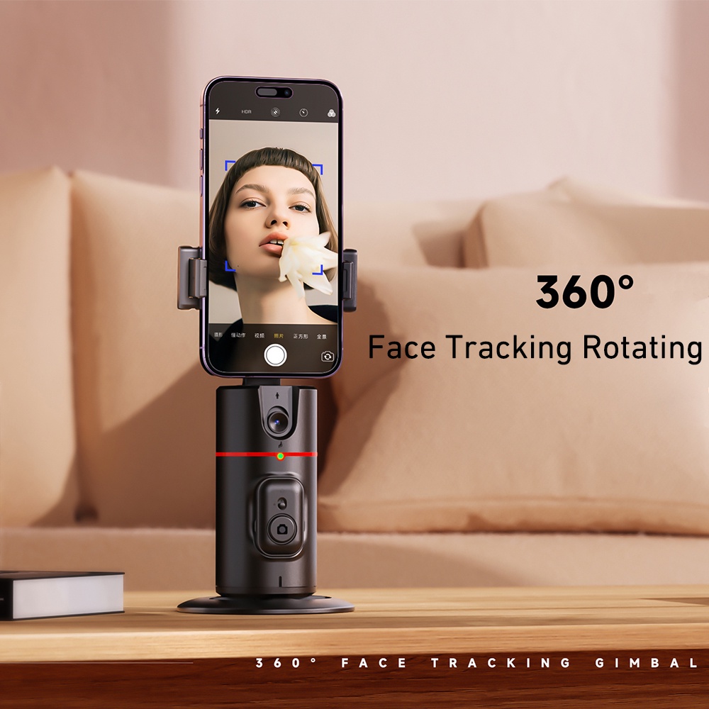 2023 AI Gimbal Smart 360° automatic face tracking all-in-one rotating ...