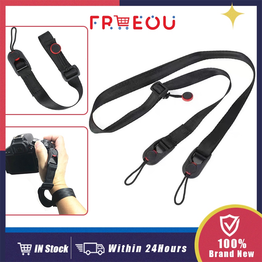 Camera Cuff Adjustable Wrist Strap Quick Release ABS Buckle for GoPro ...