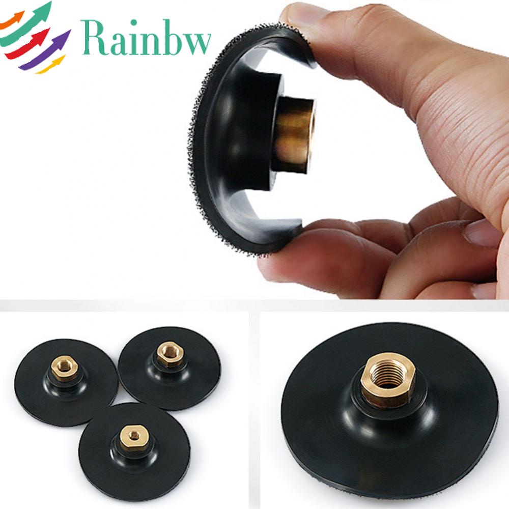 ⭐ READY STOCK ⭐ Rubber Backing Pad Polishing Grinding Disc Holder For ...