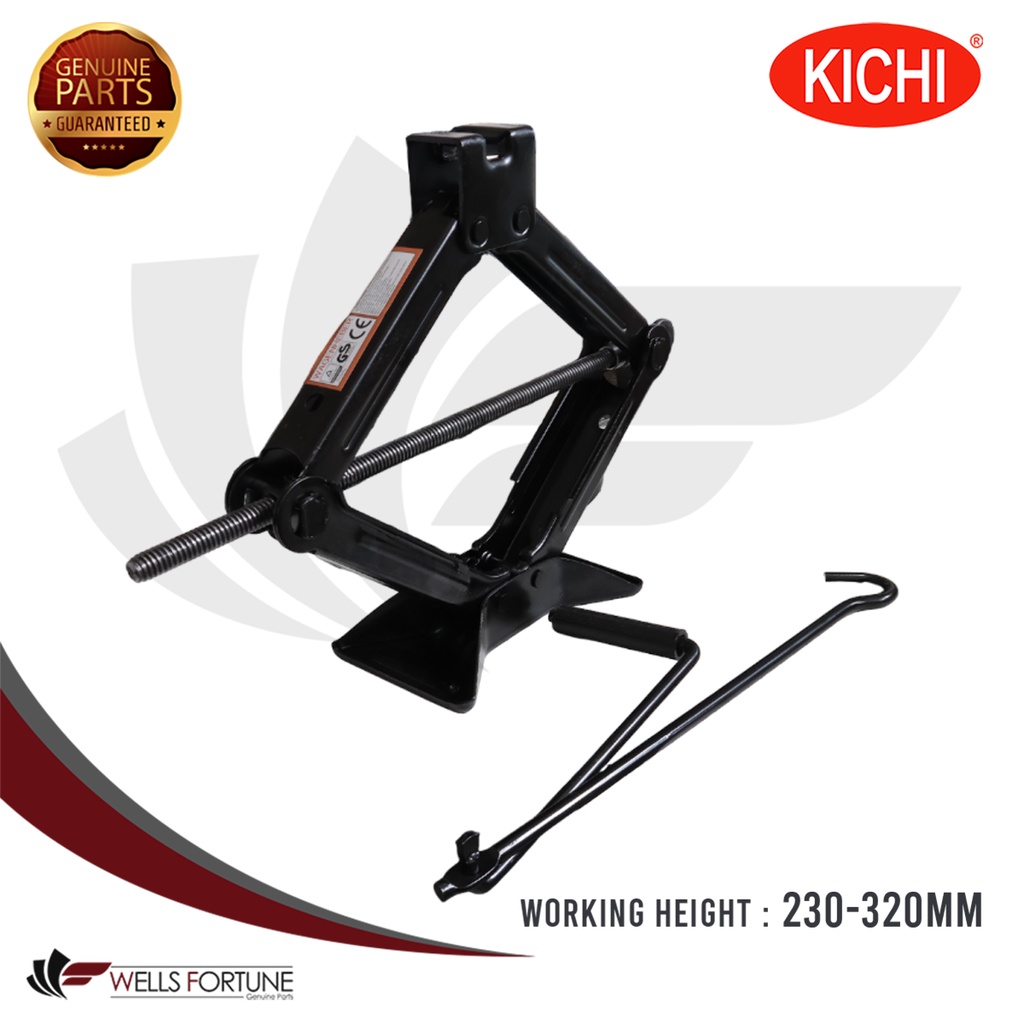 MECHANICAL KICHI SCISSOR JACK 0.8T 1.0T 1.5T 2.0T 2.5 TONS WITH JACK ...