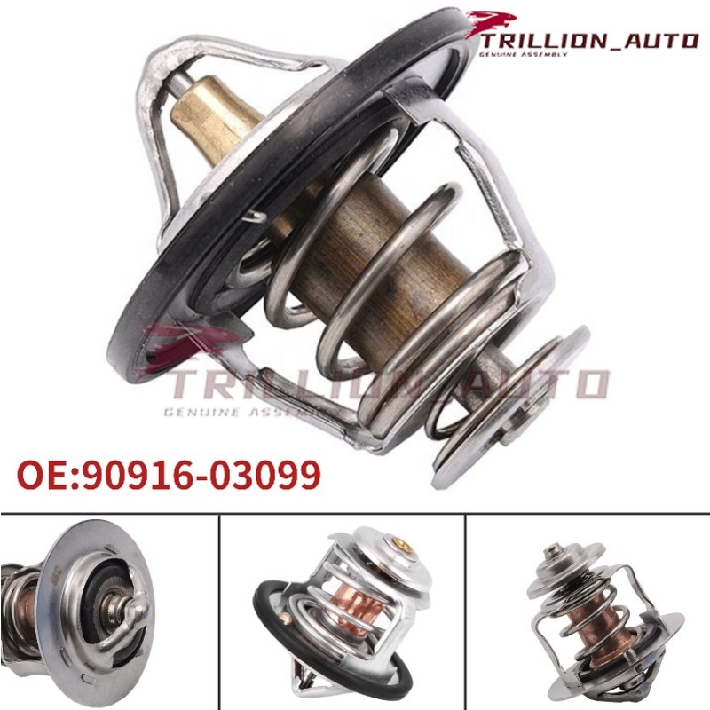 Engine Coolant Thermostat for Toyota Hilux Diesel 3L 2L LN106 LN107 ...