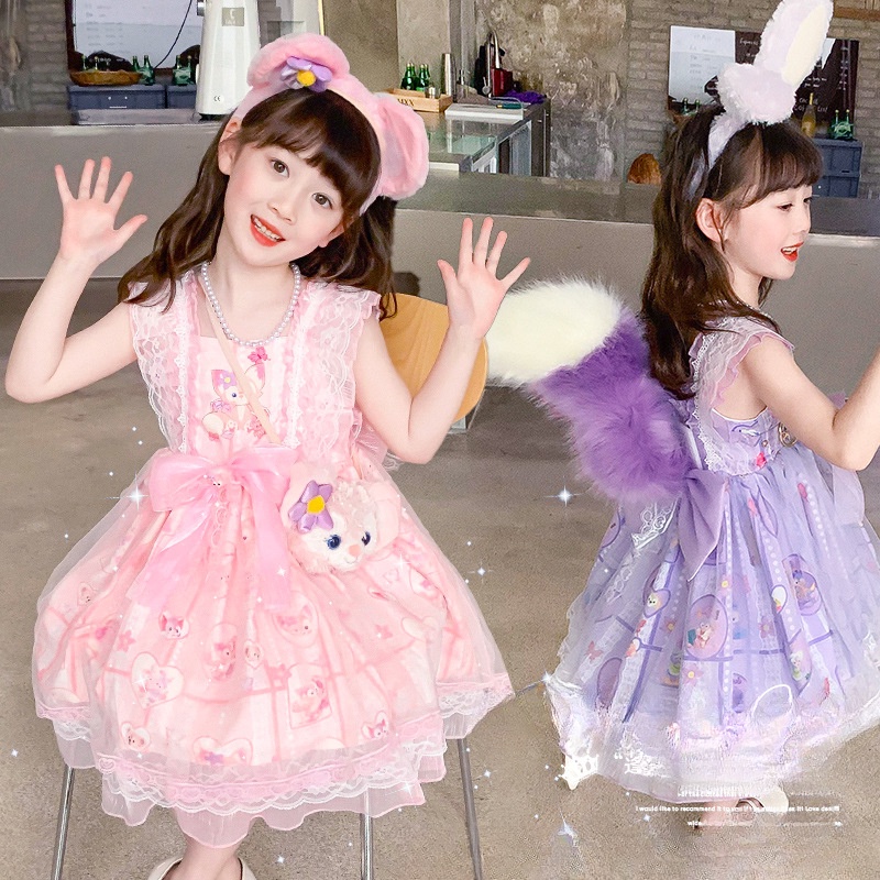 Stella Lou Linabell Bunny Rabbit Lolita Princess Dress Kids Girls ...