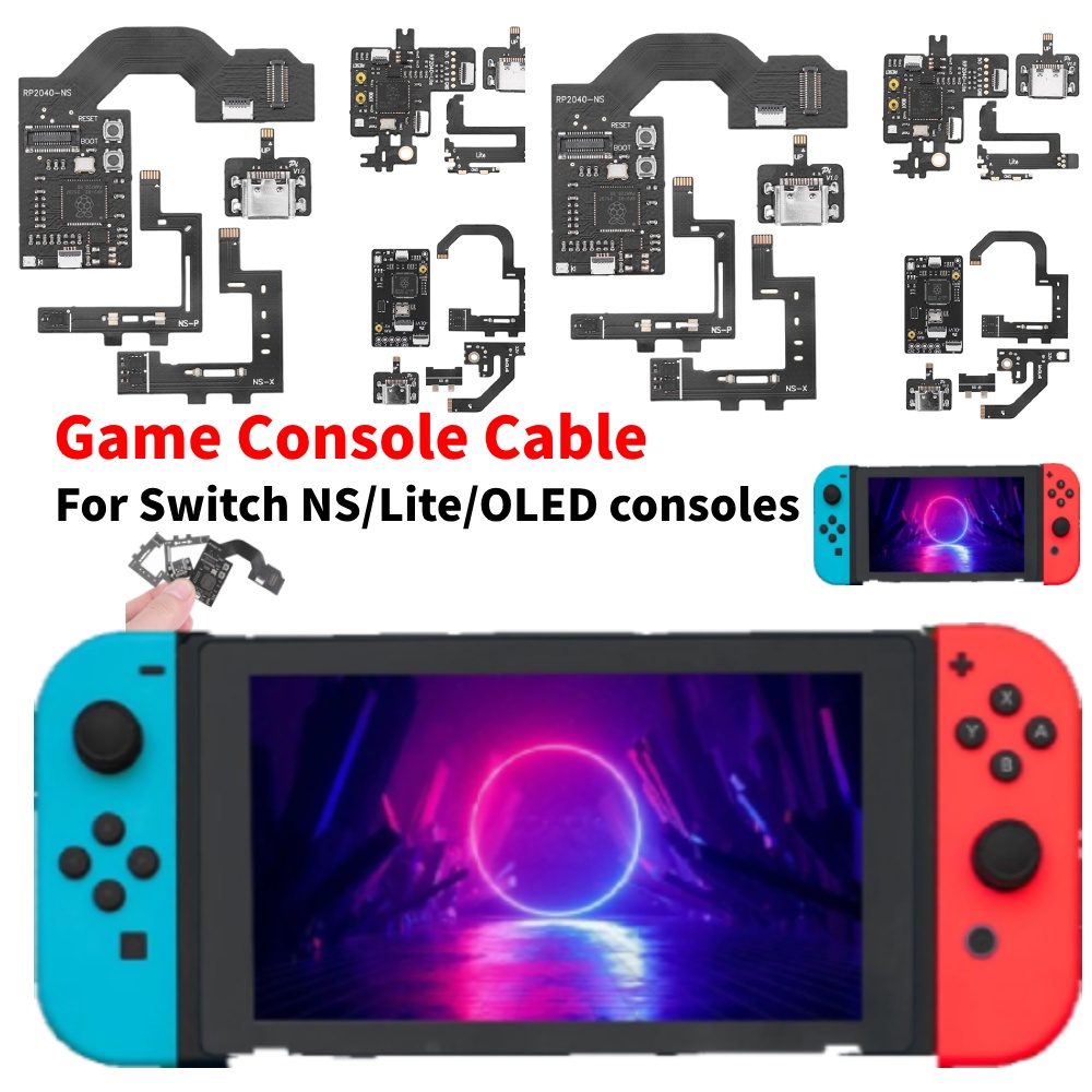 1 Set RP2040 For Nintendo Switch Oled Lite Chips Replacement Cable for ...