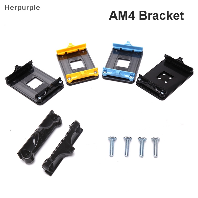 Herpurple CPU Heatsink Mount Bracket Back Plate AMD RYZEN Socket AM4 ...
