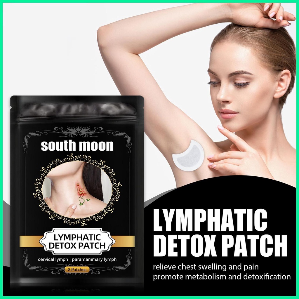 8pcs Lymph Nodes Patch Breast Lymphatic Drainage Plaster Effective Slimming Neck Underarm