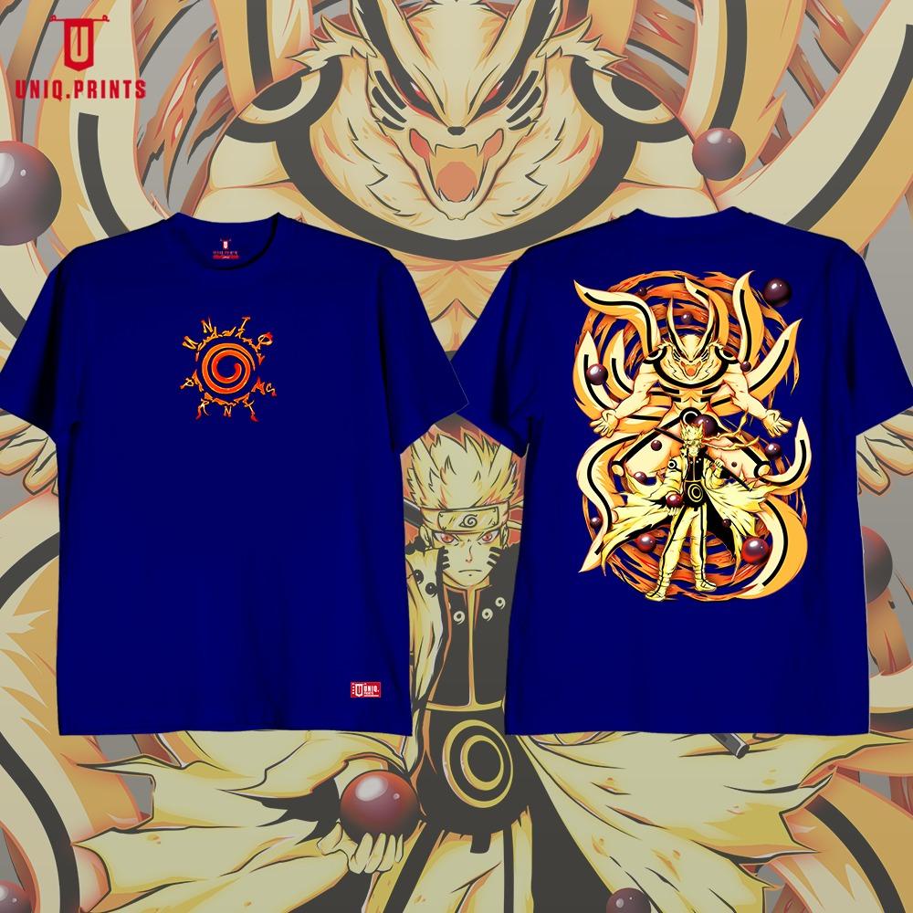 UNIQ.PRINTS NARUTO X KURAMA GRAPHIC COTTON TSHIRT FOR MEN AND WOMEN ...