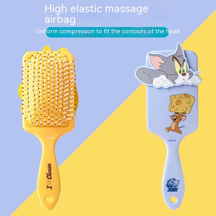 Get free gift!minis Airbag comb Tom & Jerry I Love Cheese Series Square ...
