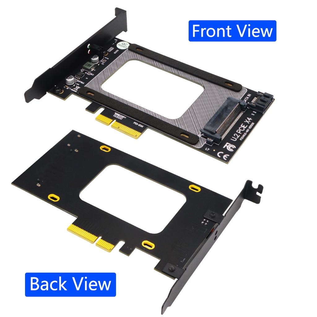 Pci E Riser 3 0 4x To U 2 Sff 8639 Adapter Pcie U 2 Ssd To Pci Express