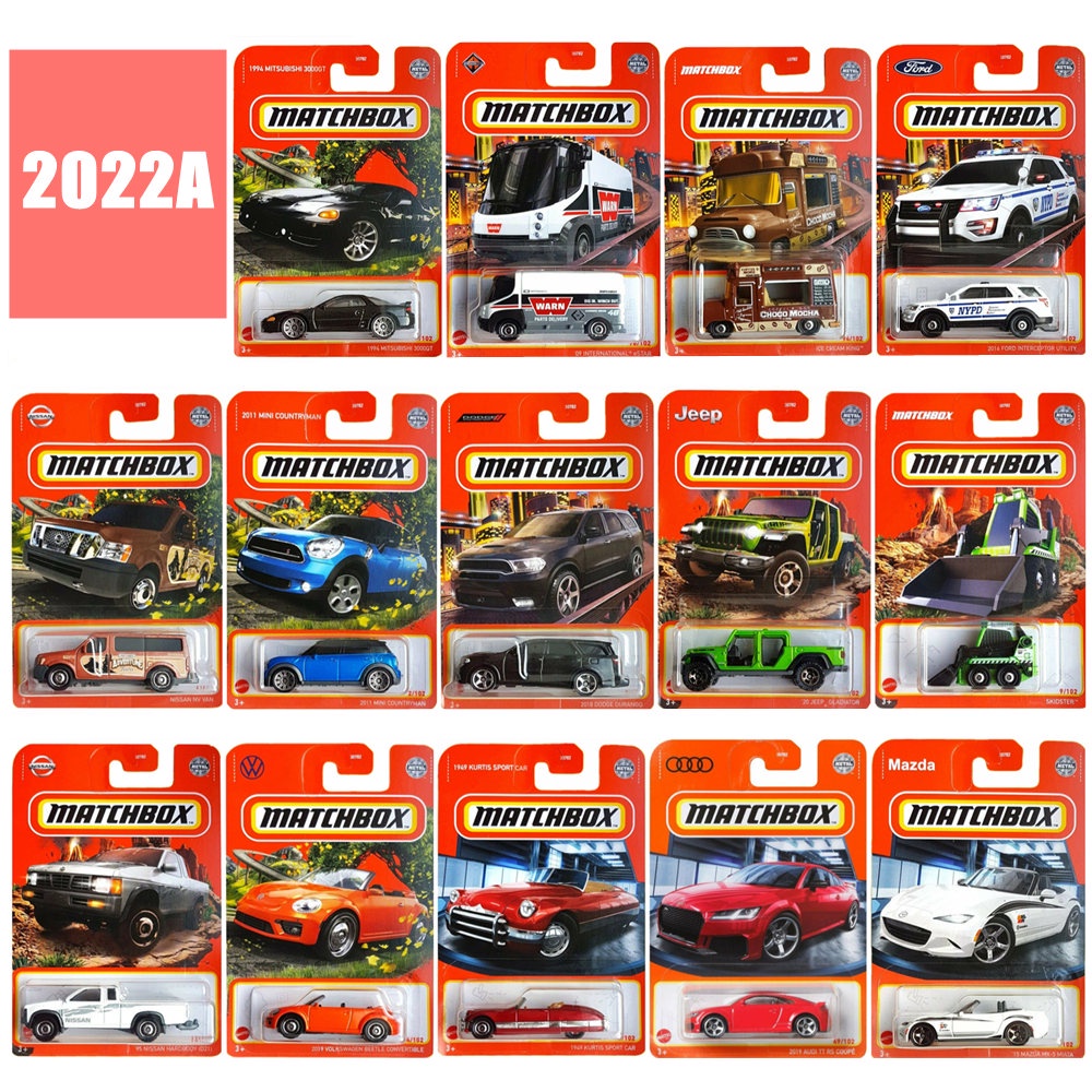 2022 Matchbox City Hero Car Model Toy Alloy Children's Sports Car ...