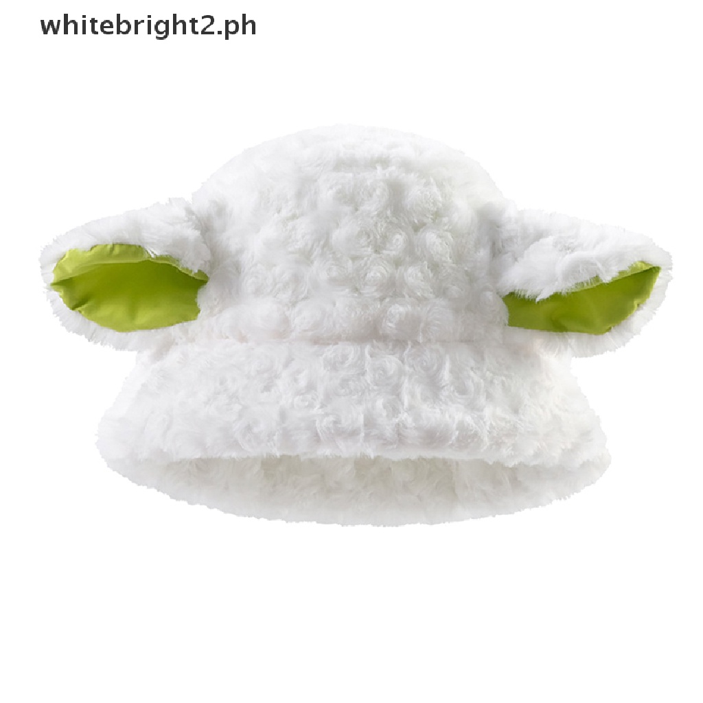// hat // Handmade Sheep Baa Bucket Hat Lolita Sheep Cap with Ears Cute ...