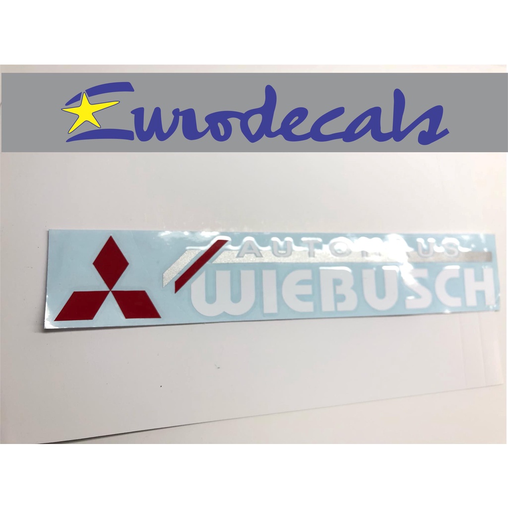 Mitsubishi Car Sticker Bumper Decal | Shopee Philippines