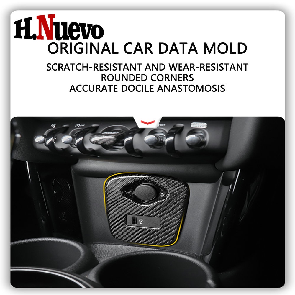 3K Carbon Fiber Auto Inner Cap For MINI F55 F56 2014-2022 2023 Car ...