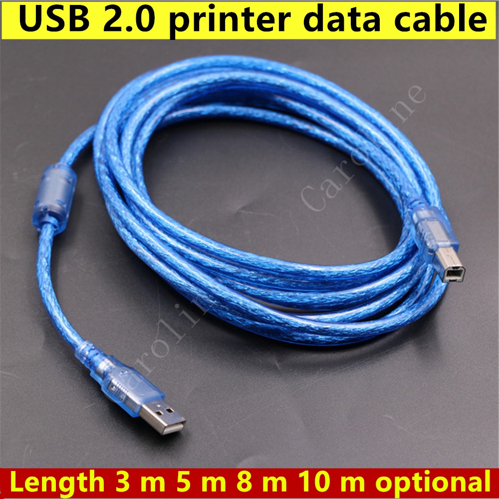 In Stock UV Inkjet Printer Green Cable A male to B male Computer Wire ...