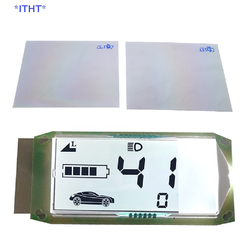 ITHT> 2Pcs 9*9CM Universal LCD Electric Vehicle Polarized Film Image ...