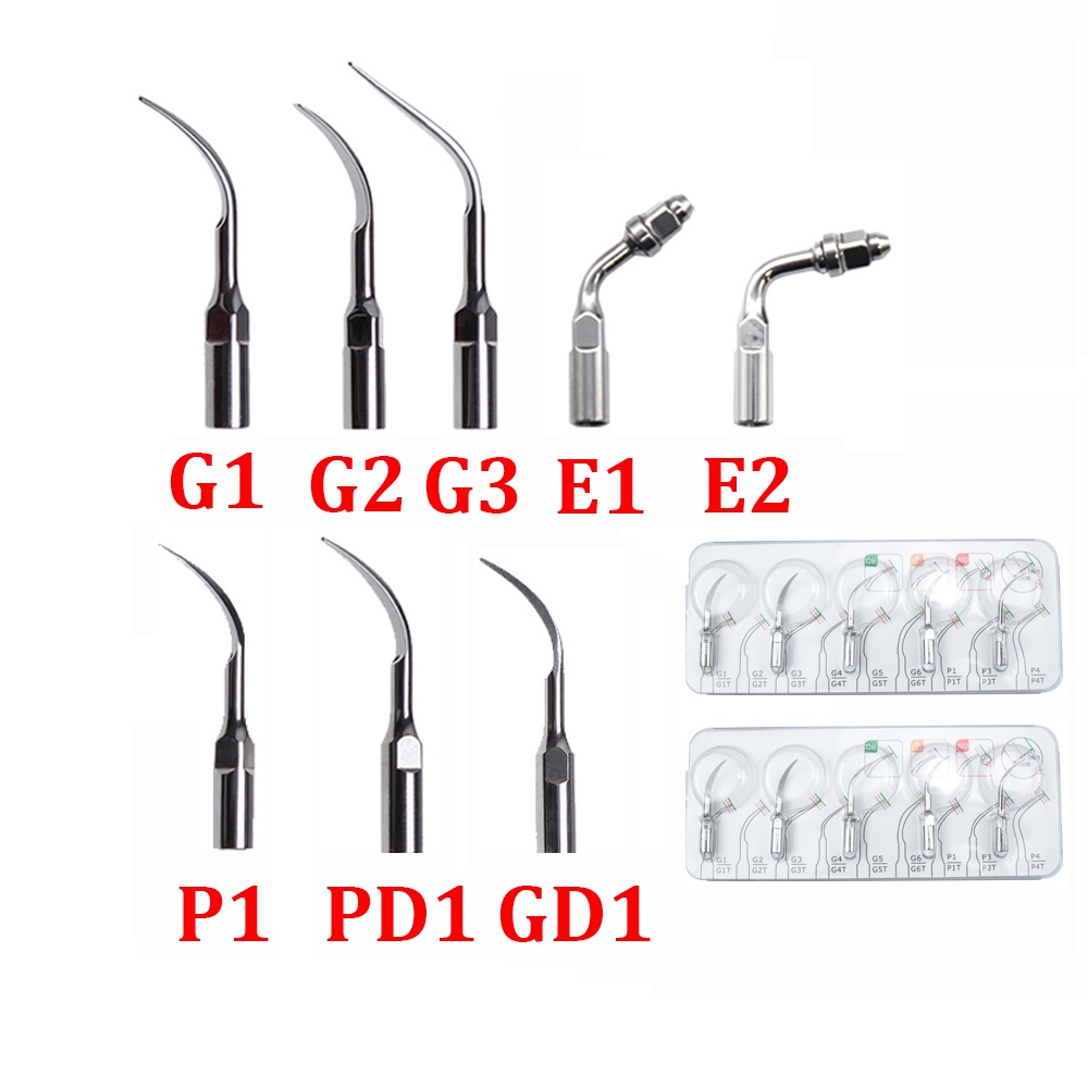 G1/G2/G3/E1/E2/P1 Scaler Tips Scaling For EMS Woodpecker Ultrasonic ...