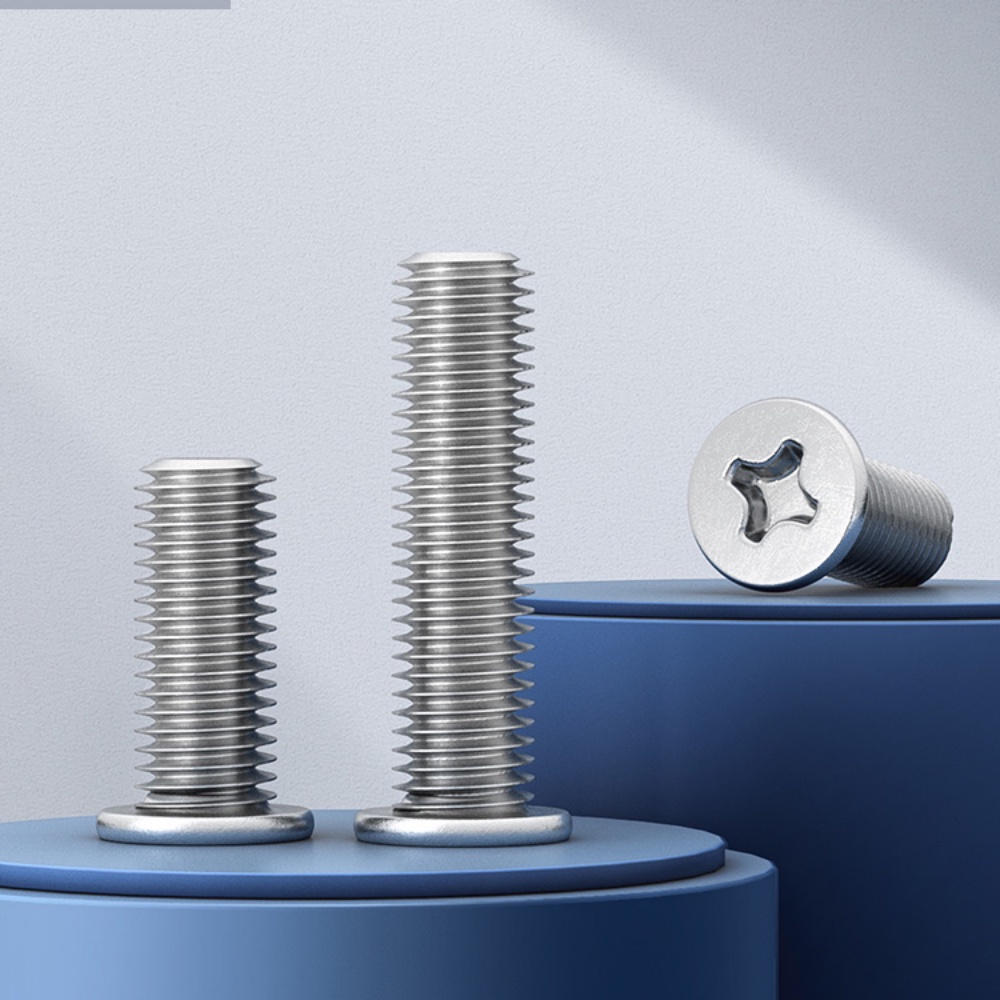 [JC] 304 Stainless Steel Phillips Flat Head Screw Large Flat Head Screw ...