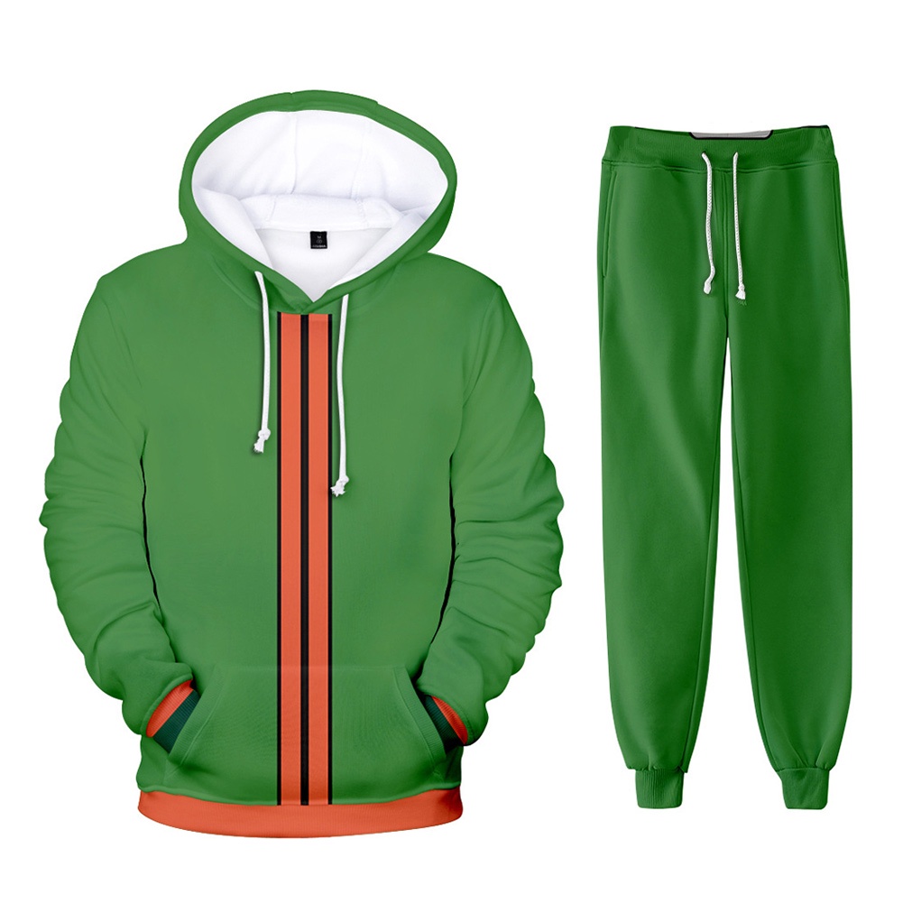 Hunter x Hunter Cosplay Gon Freecss Cosplay Hoodie+Pant Killua Zoldyck ...