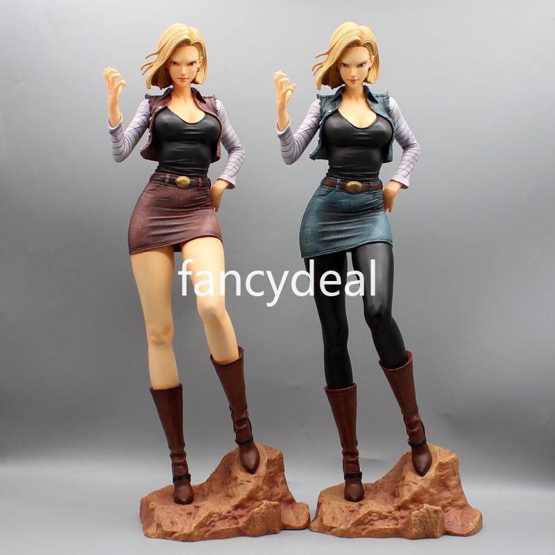 Dragon Ball Z Android 18 Super Saiya GK PVC Anime Action Figure ...