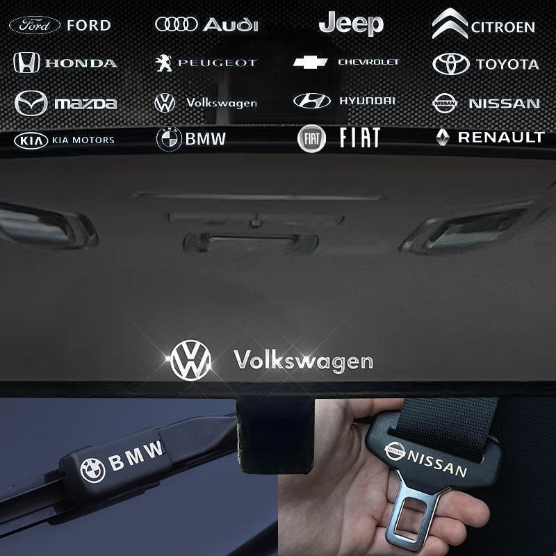 3D Car Metal Car Label Center Console Label Metal Car Sticker Audio ...