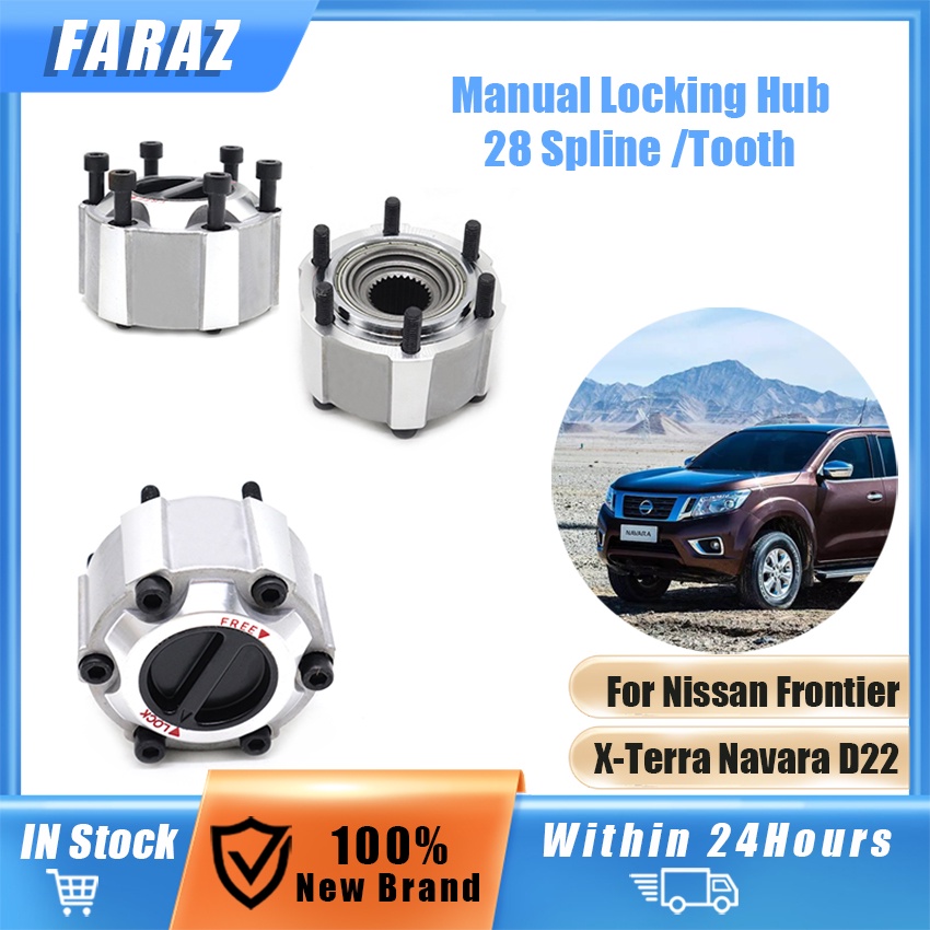 Wheel Hub Locking Manual Lock 28 Spline for For Nissan Frontier X-Terra ...