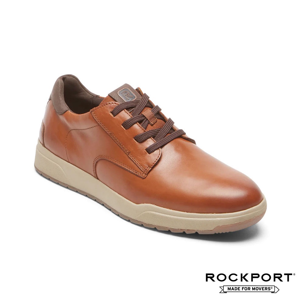 Rockport Bronson Men Plain Toe - Tan Lea | Shopee Philippines
